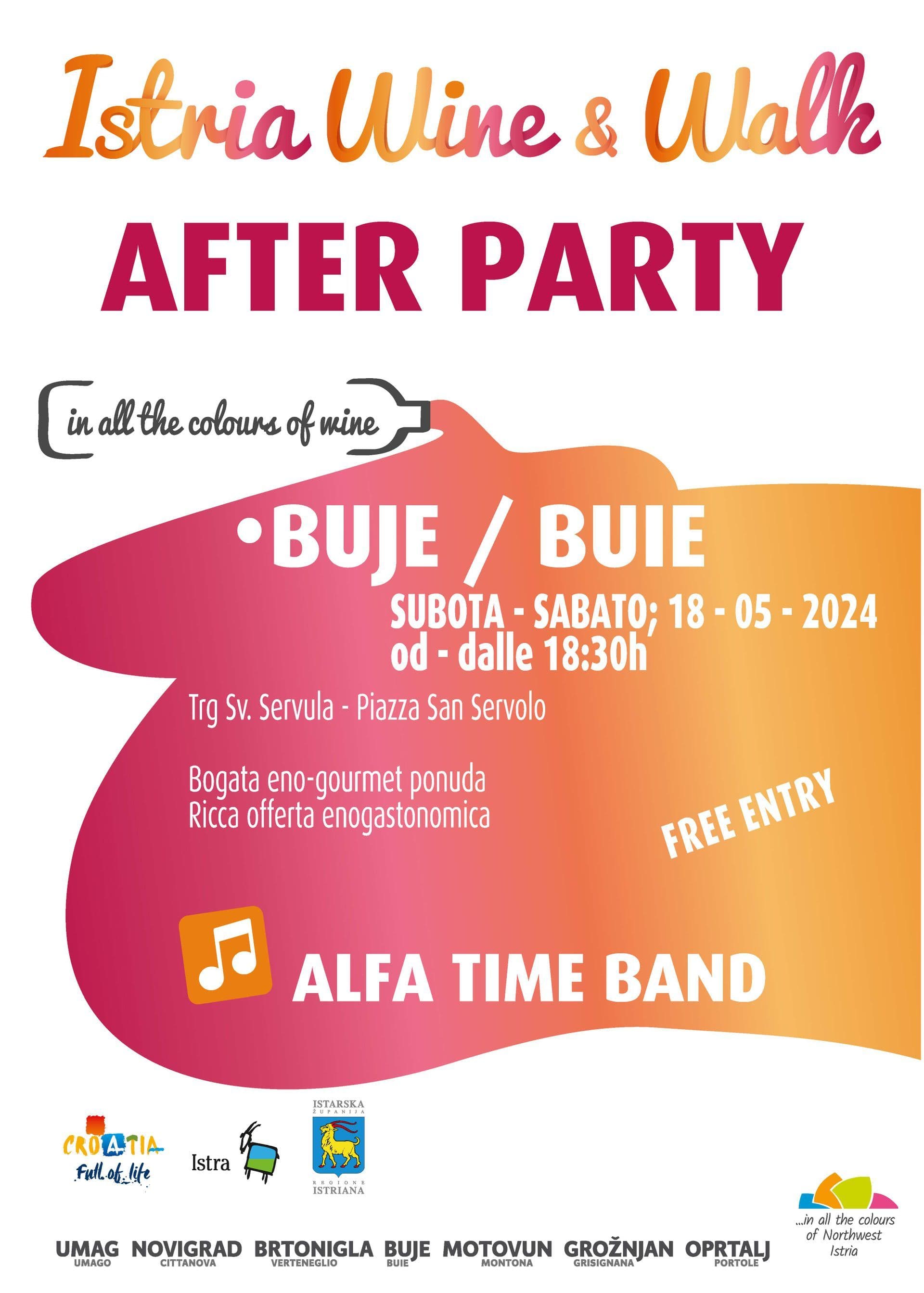 Istria Wine and Walk - Buje, Brtonigla, Istra | Colours of Istria